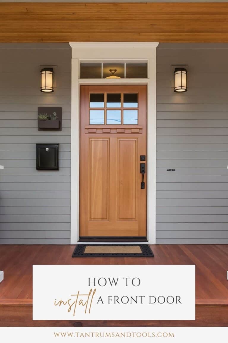 Fool Proof Way to Replace Your Front Door