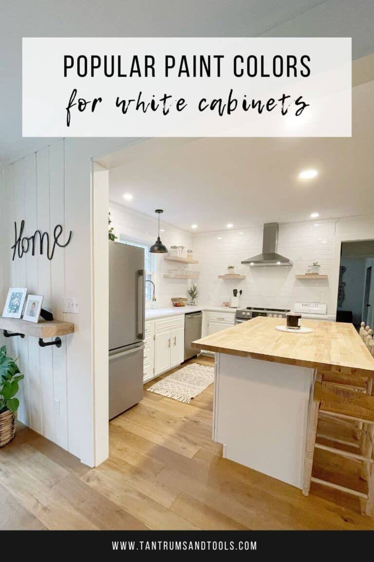 Popular Kitchen Paint Colors with White Cabinets