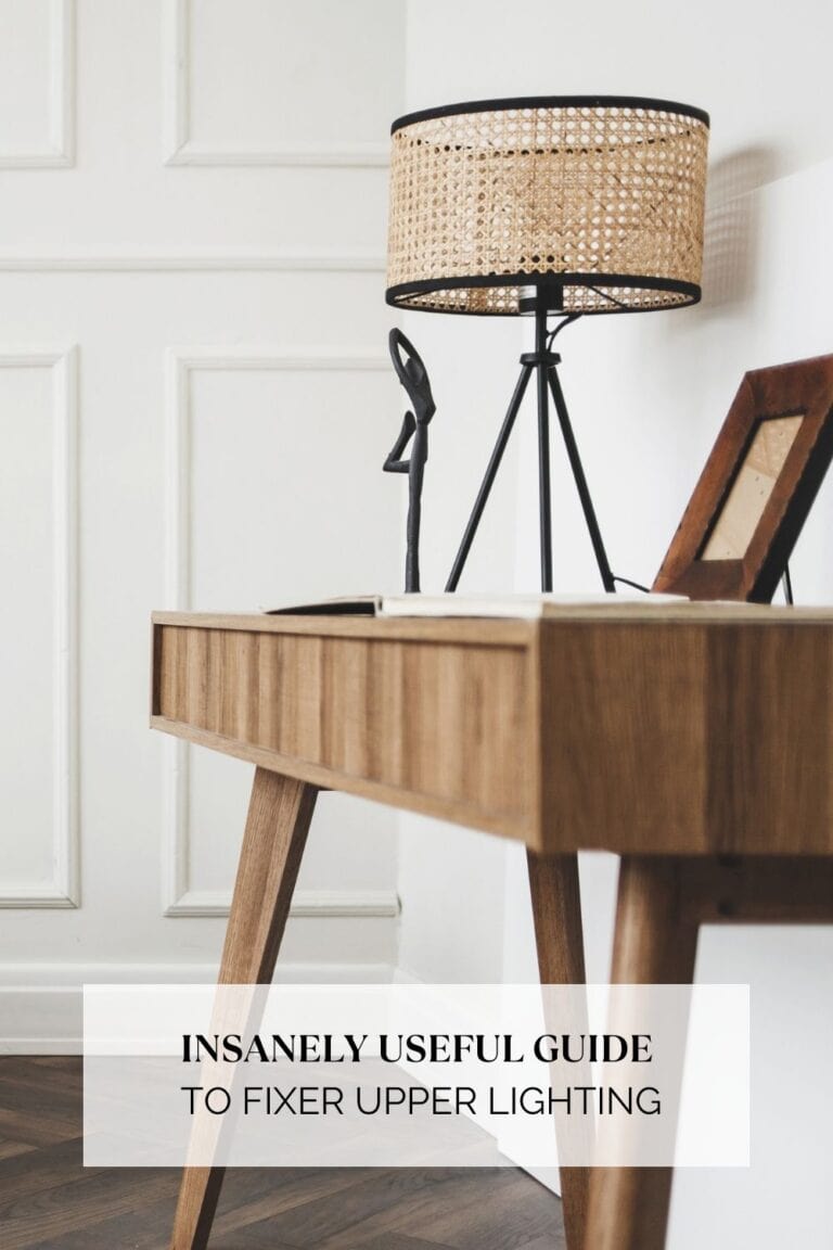 Magically Mix Old and New with Fixer Upper Lighting ideas