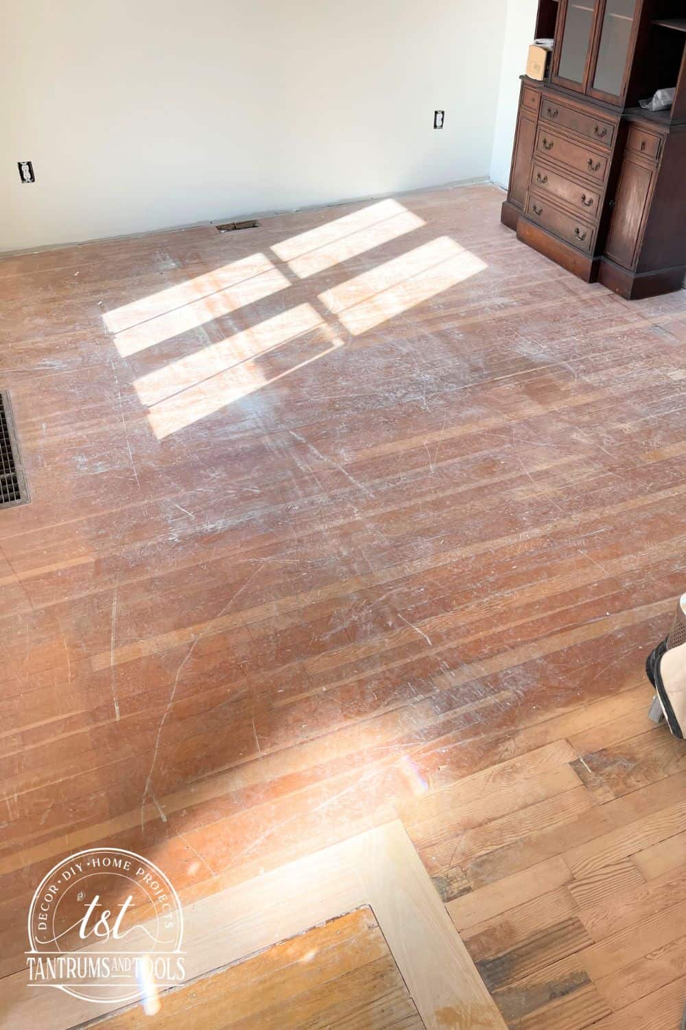 I Sanded My Wood Floors and here is What You Need to Know!