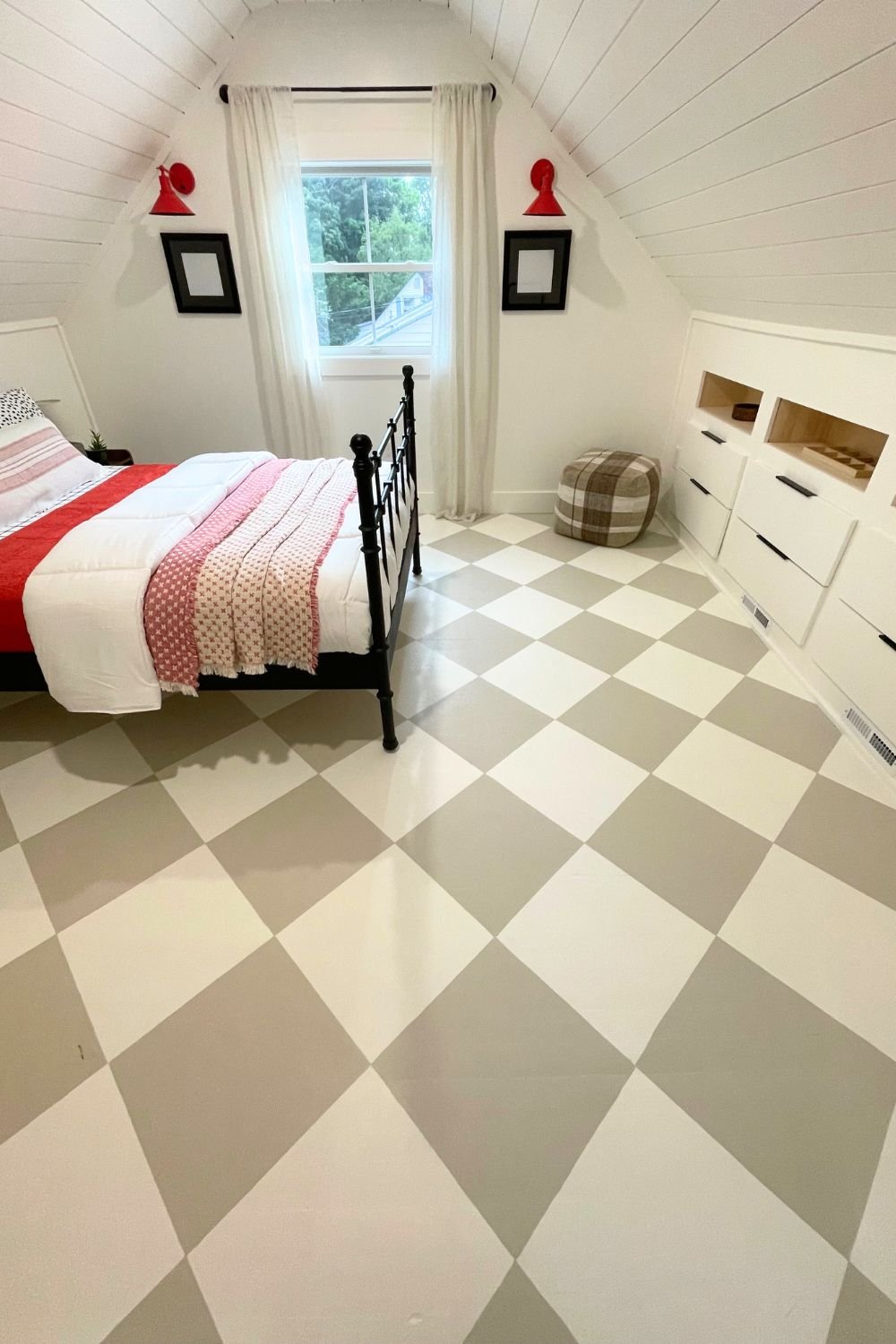 Checkered Painted Floor: Best Way to Get Stunning Results