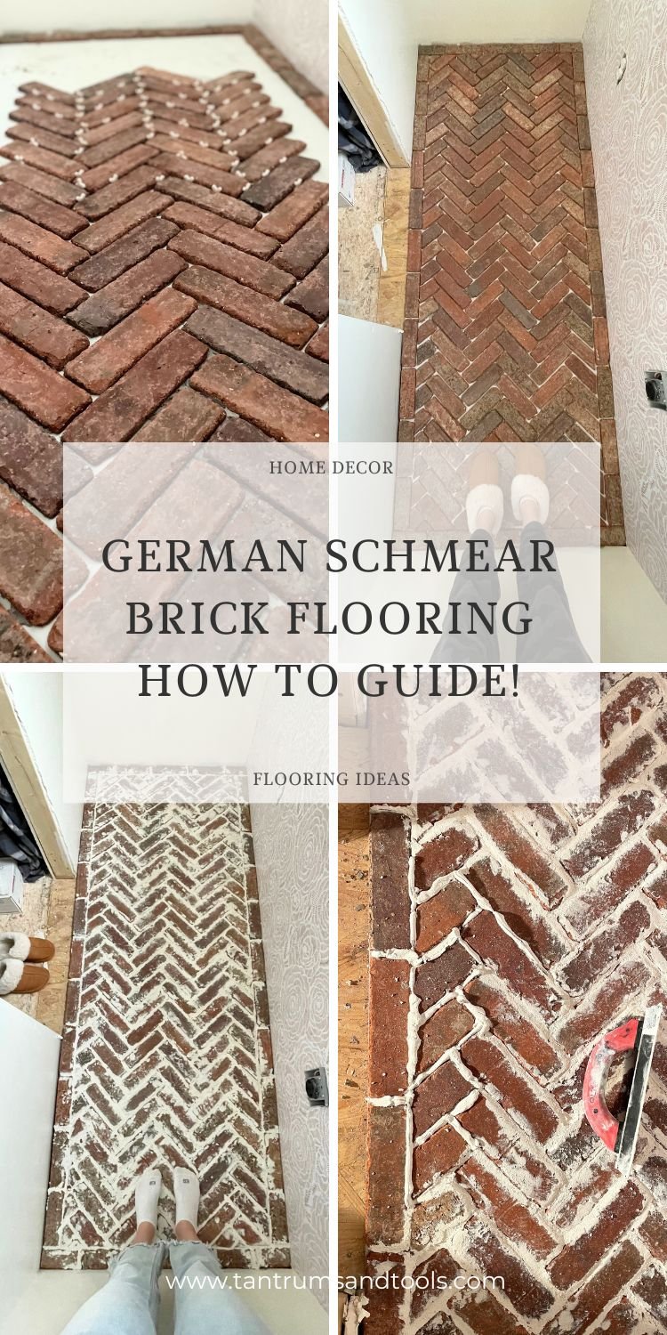 German Schmear Brick Flooring For Quick Stunning Results