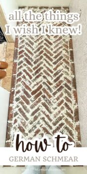 German Schmear Brick Flooring For Quick Stunning Results